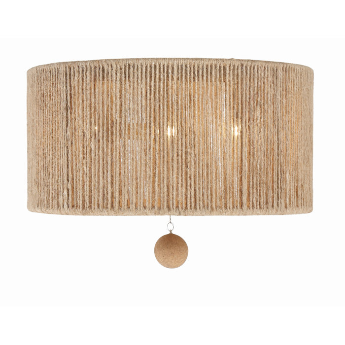 Crystorama Jessa 3 - Light Flush Mount & Reviews | Perigold